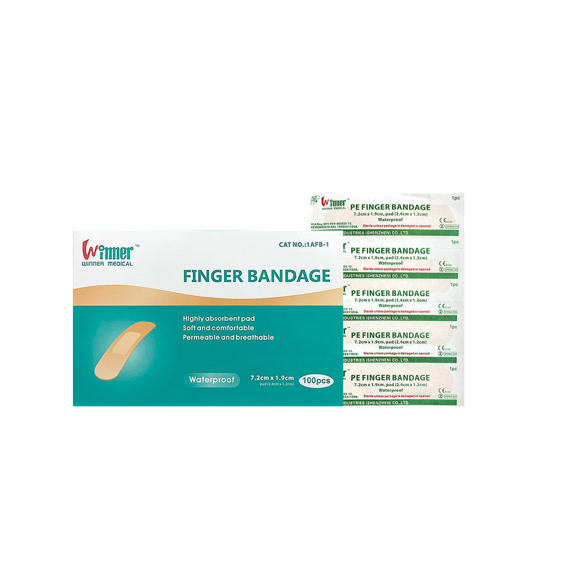 Winner First Aid Plaster 100s/bx – Louree